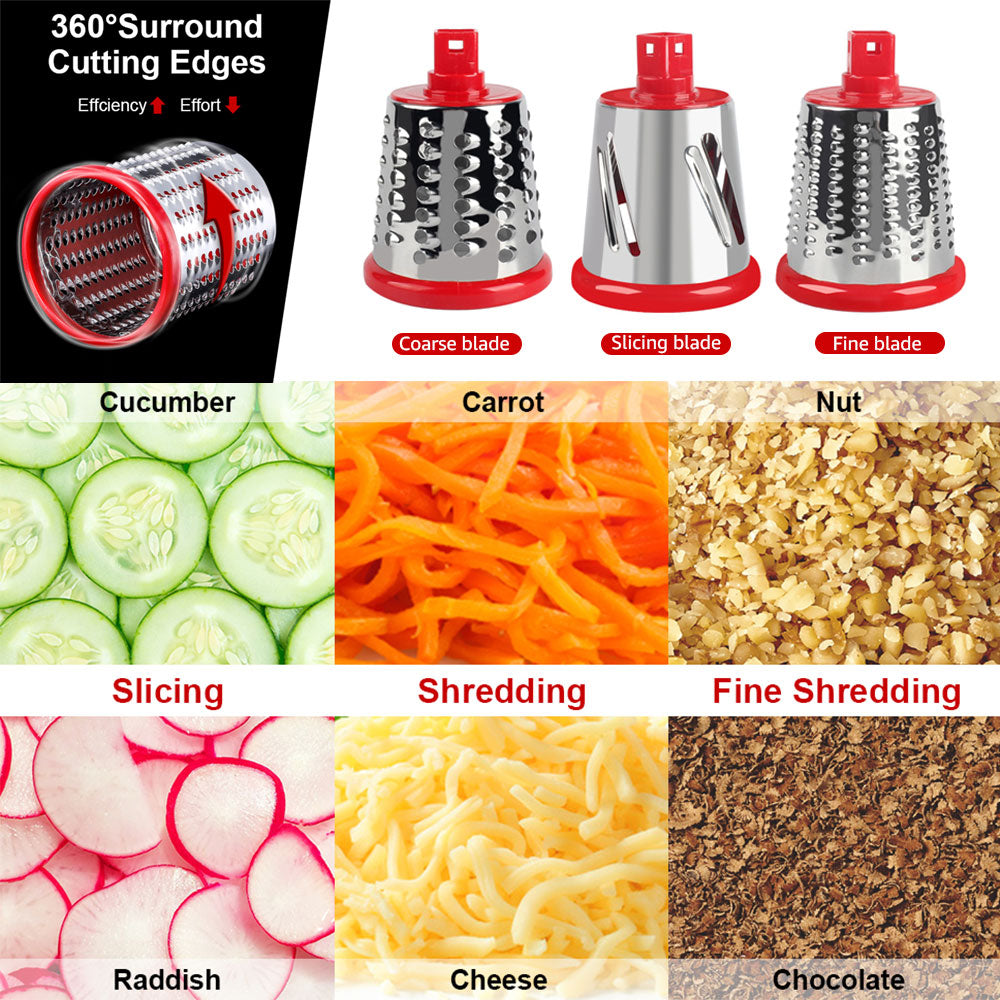 Upgraded Rotate Drum Grater – PJ KITCHEN ACCESSORIES